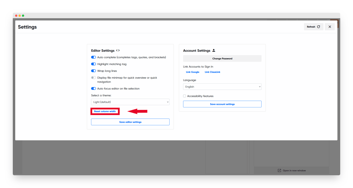 How to Reset Column Width in Voyage How to Reset Column Width in Voyage